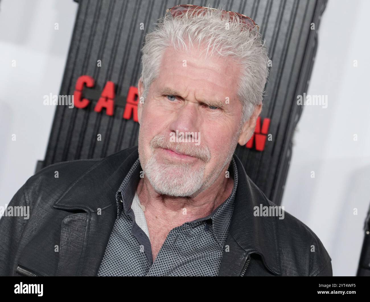 Ron Perlman arrives at Netflix's CARRY ON Premiere held at The Egyptian ...