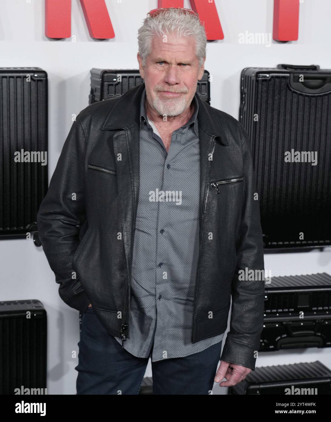 Ron Perlman arrives at Netflix's CARRY ON Premiere held at The Egyptian ...