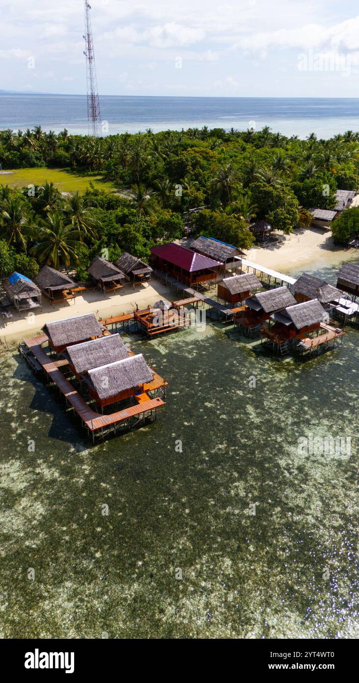 Sunset Hill at Arborek Island, Raja Ampat, Indonesia Stock Photo - Alamy