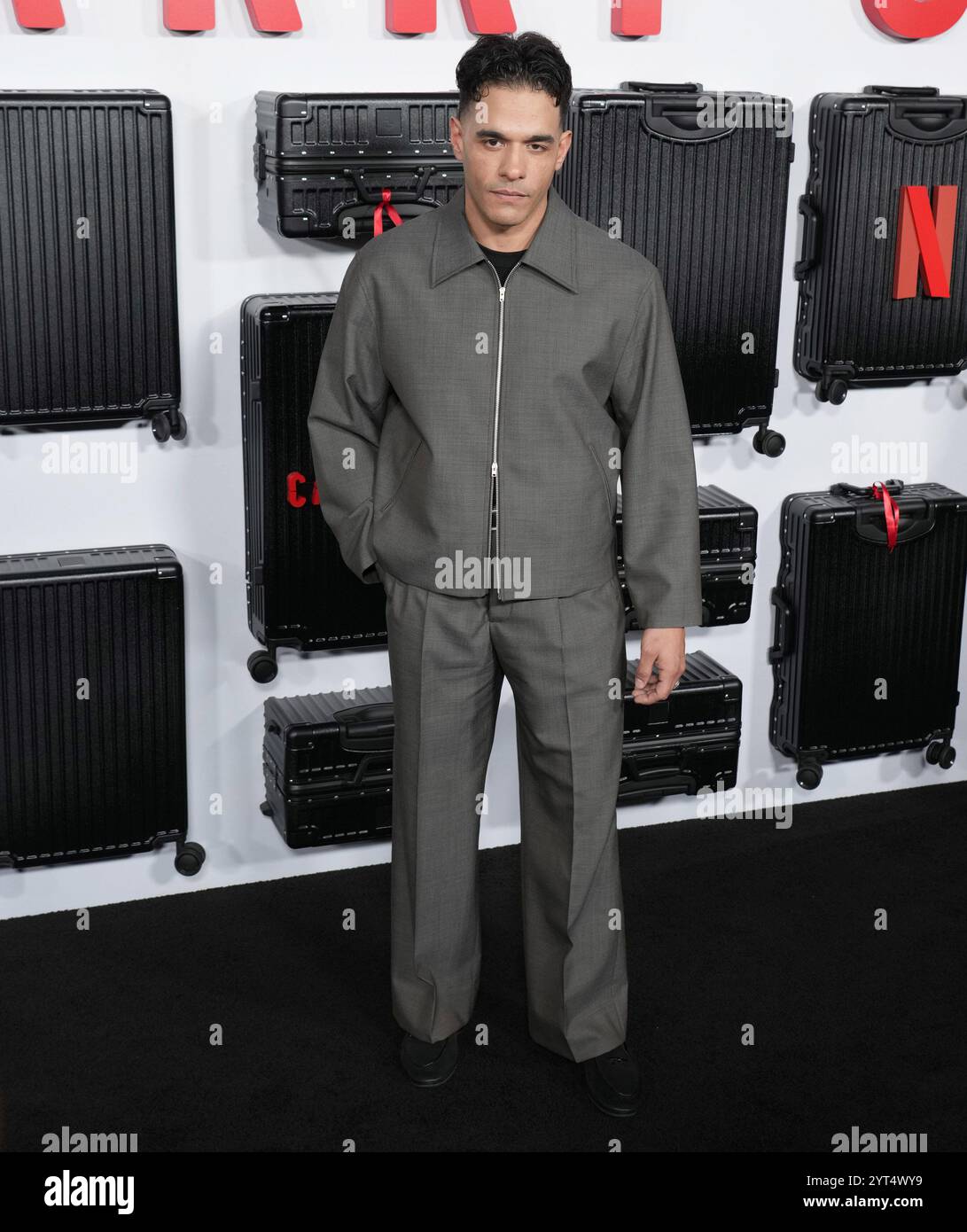 Gil Perez-Abraham arrives at Netflix's CARRY ON Premiere held at The ...