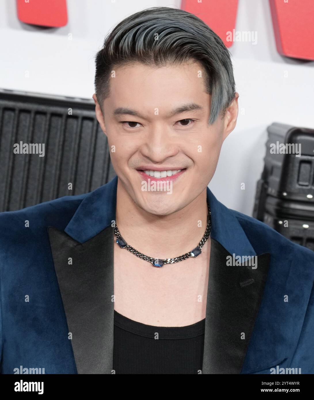 Edwin Kho arrives at Netflix's CARRY ON Premiere held at The Egyptian Theater in Hollywood, CA ...