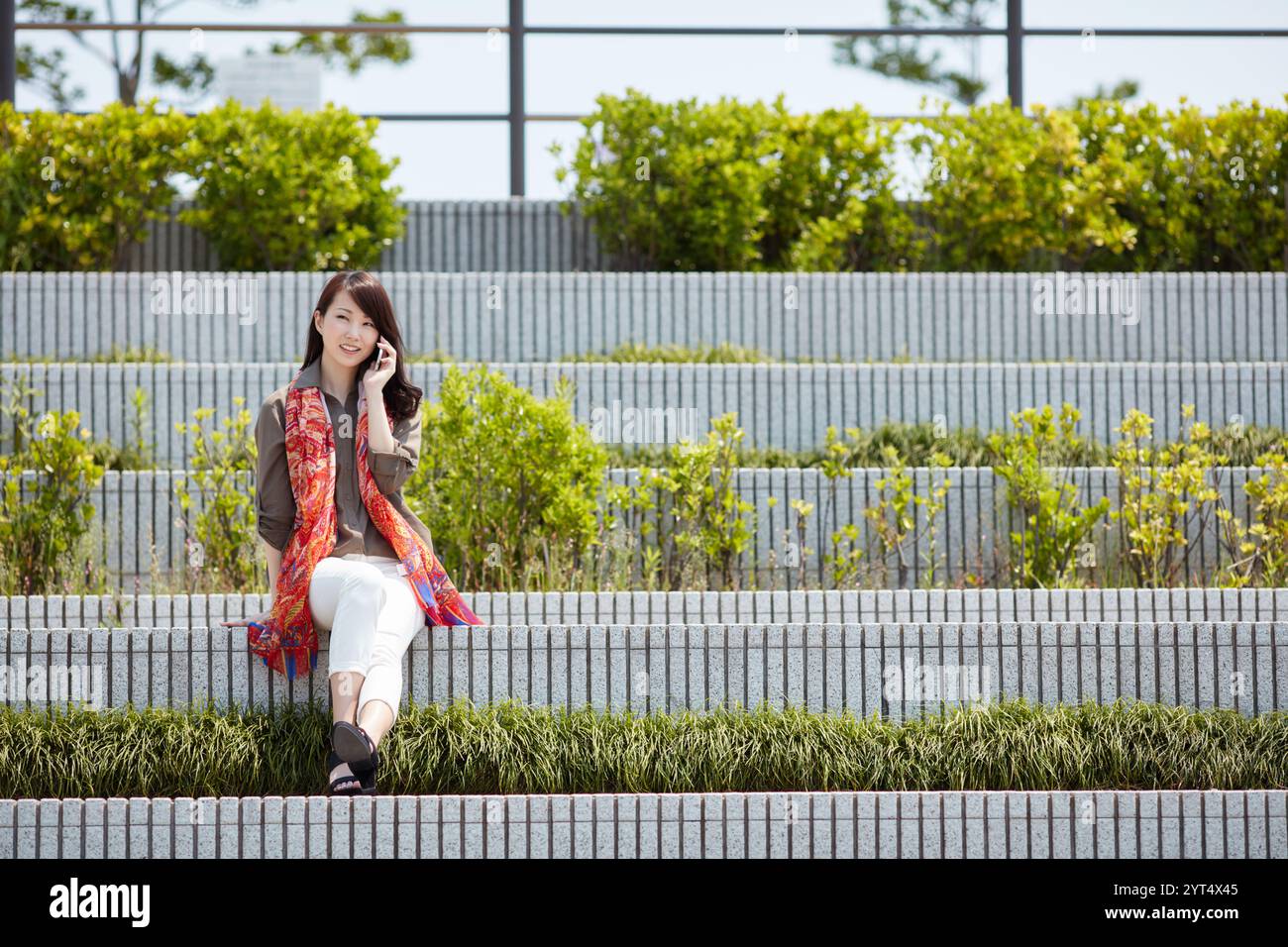Person using mobile smartphone outdoors hi-res stock photography and ...