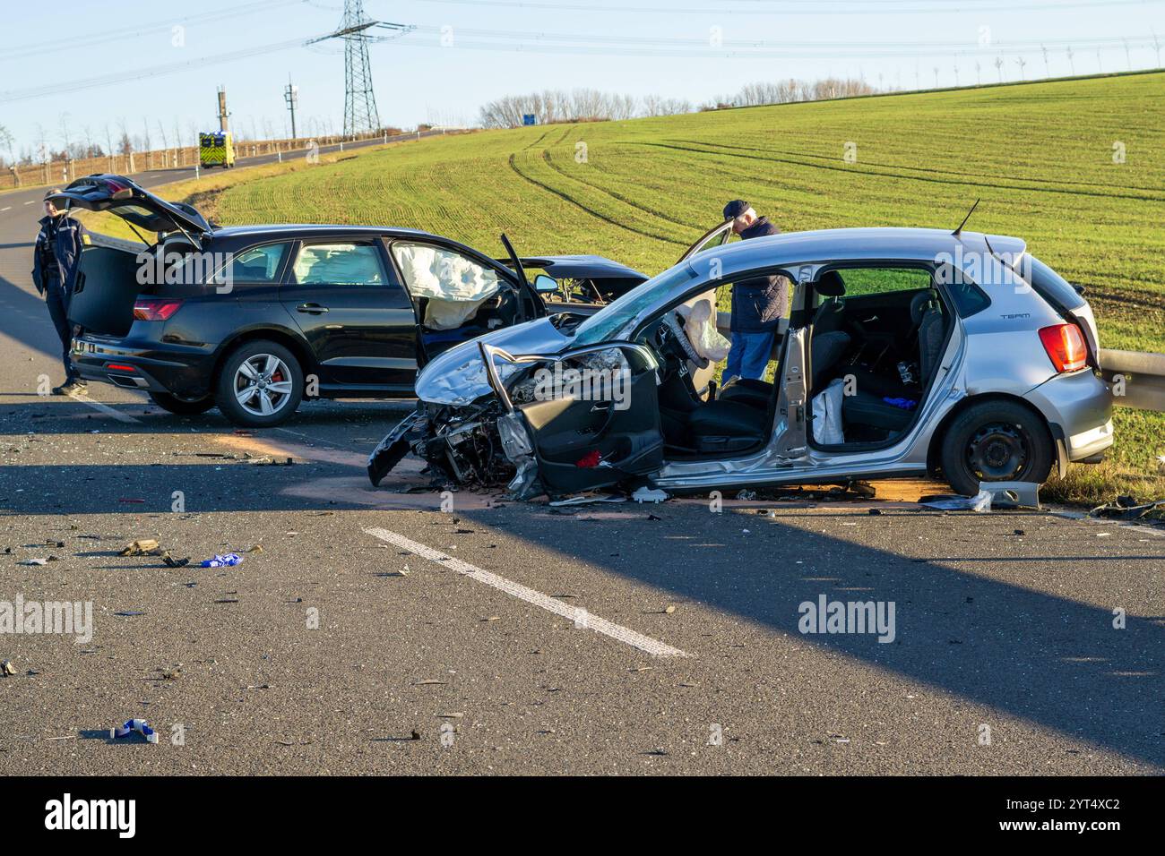 Unfall feuerwehr leiter hi-res stock photography and images - Alamy