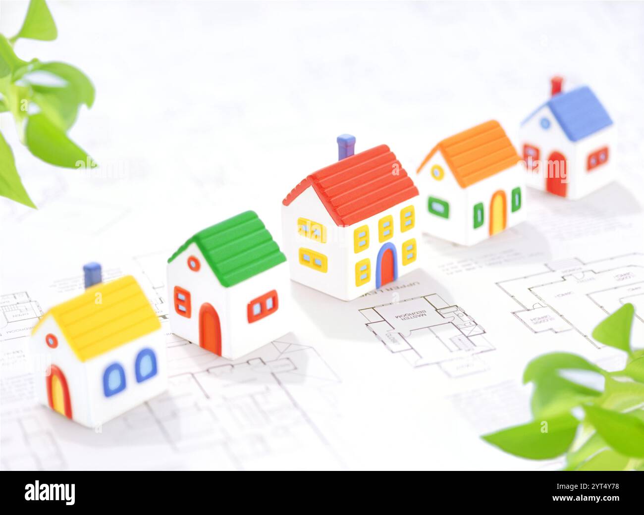 Clay house and drawing Stock Photo - Alamy