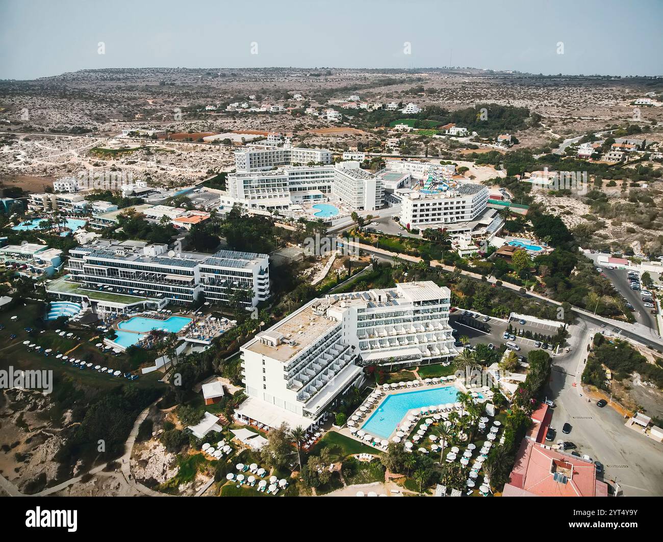 Aerial view ayia napa hi-res stock photography and images - Alamy