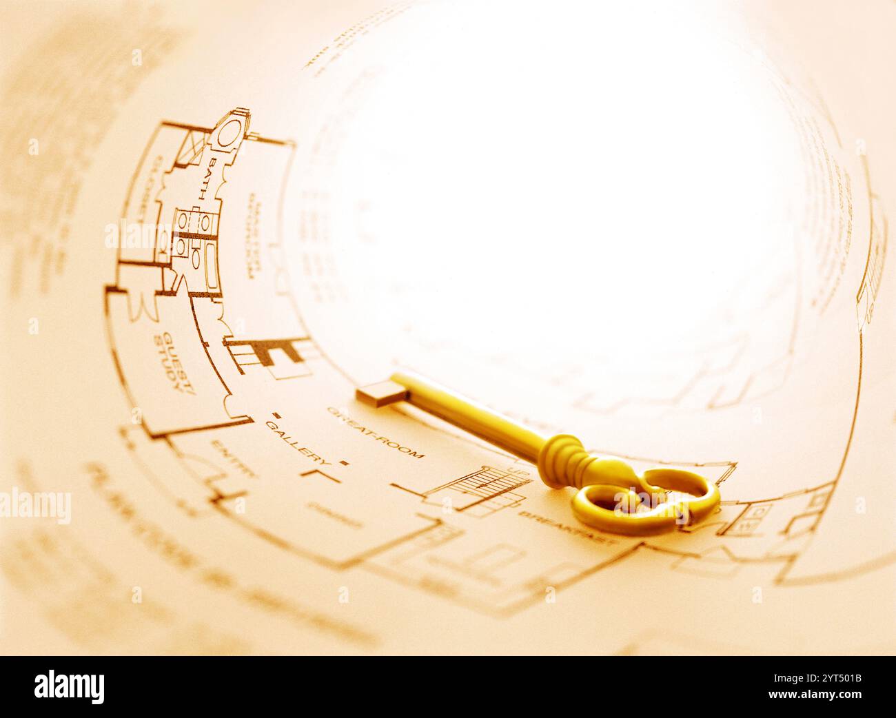 Simple house plans hi-res stock photography and images - Alamy