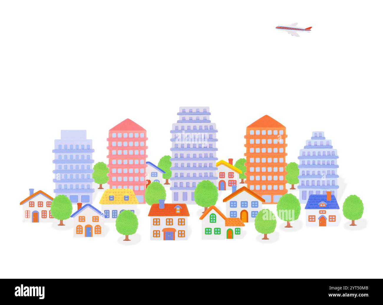 Residential skyscraper building construction Cut Out Stock Images ...