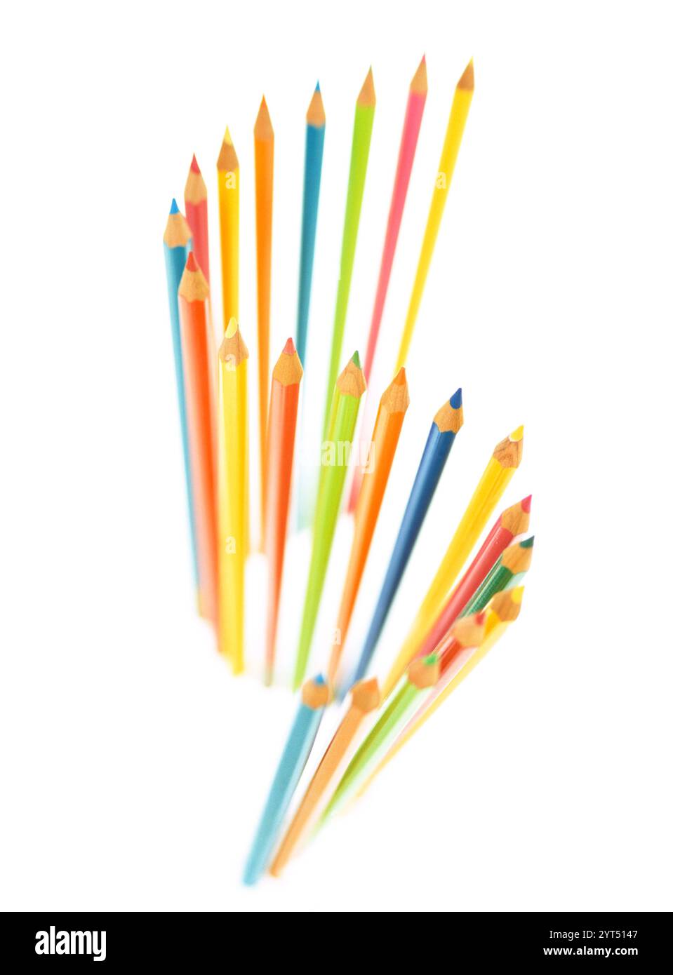 Creative art set pencils Cut Out Stock Images & Pictures - Alamy