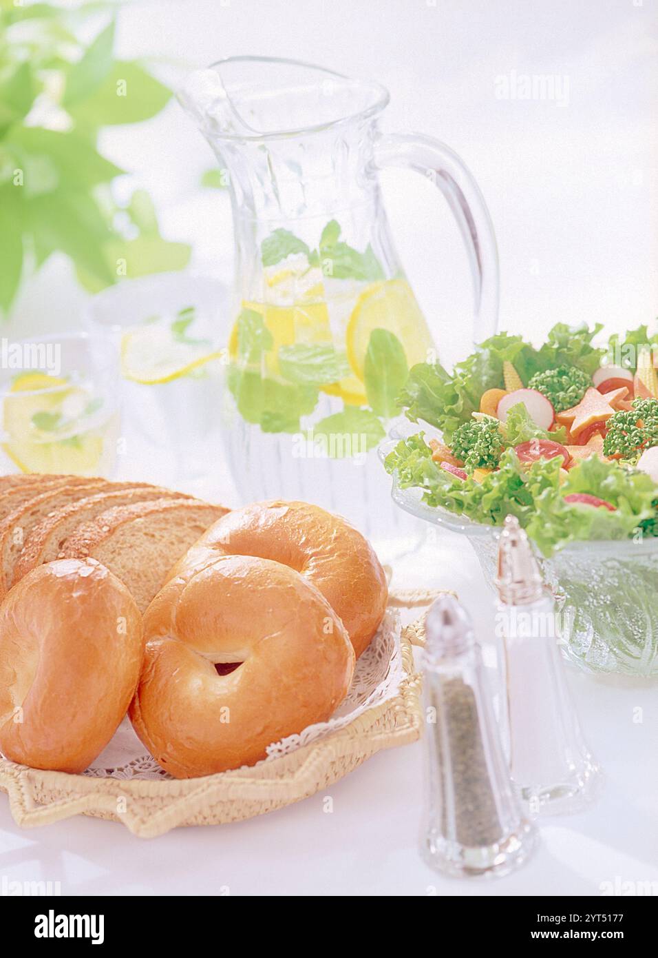 Bagel preparation hi-res stock photography and images - Alamy