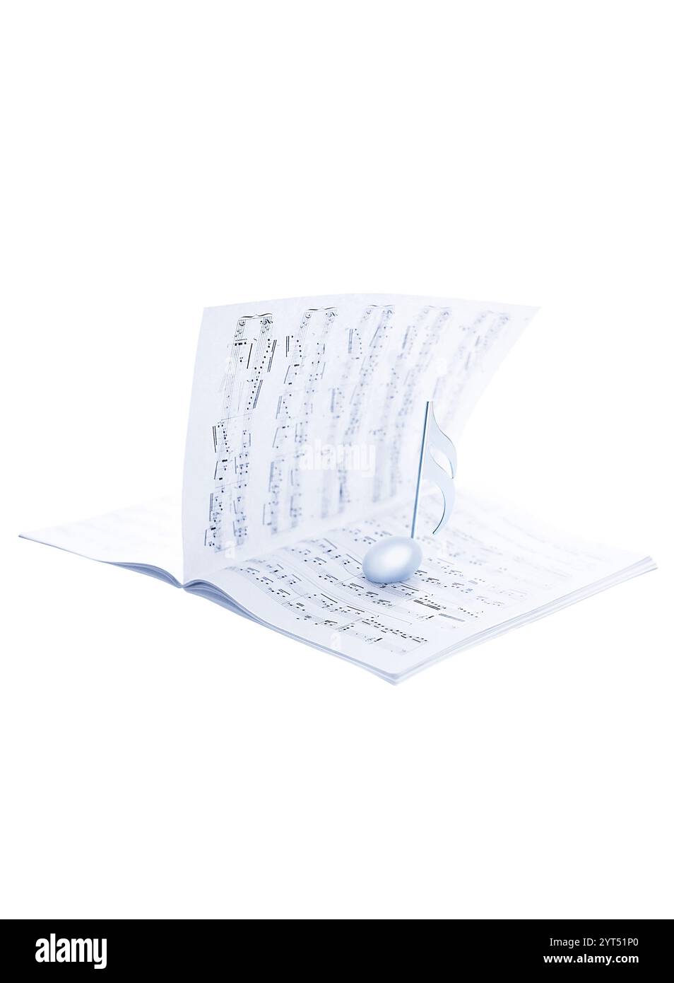 Simple sheet music Cut Out Stock Images & Pictures - Alamy