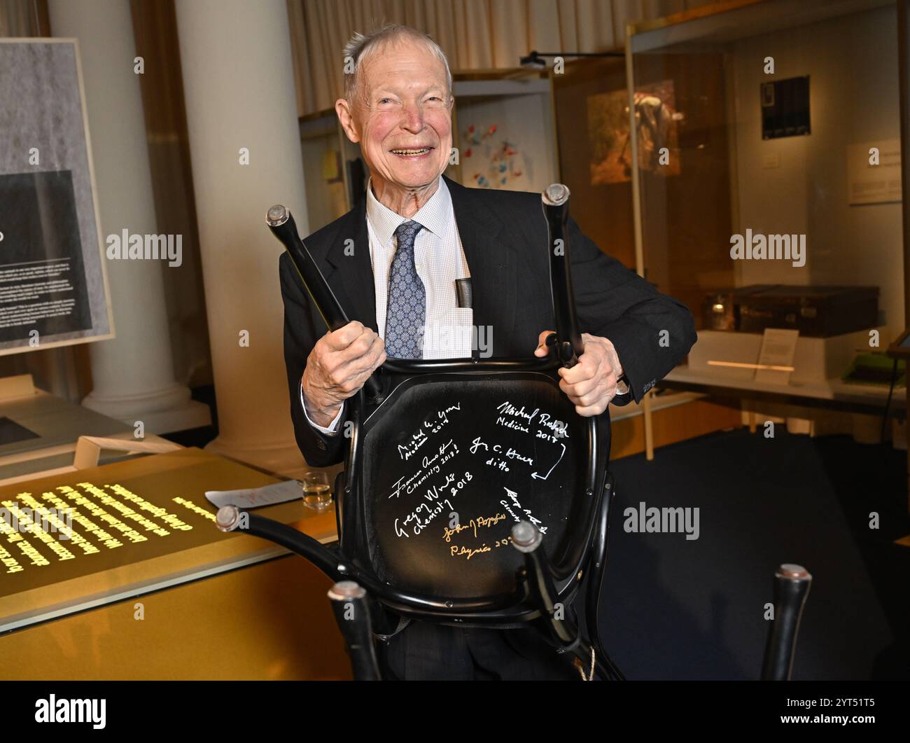 Stockholm, Sweden . 06th Dec, 2024. John J. Hopfield, Nobel Prize in ...