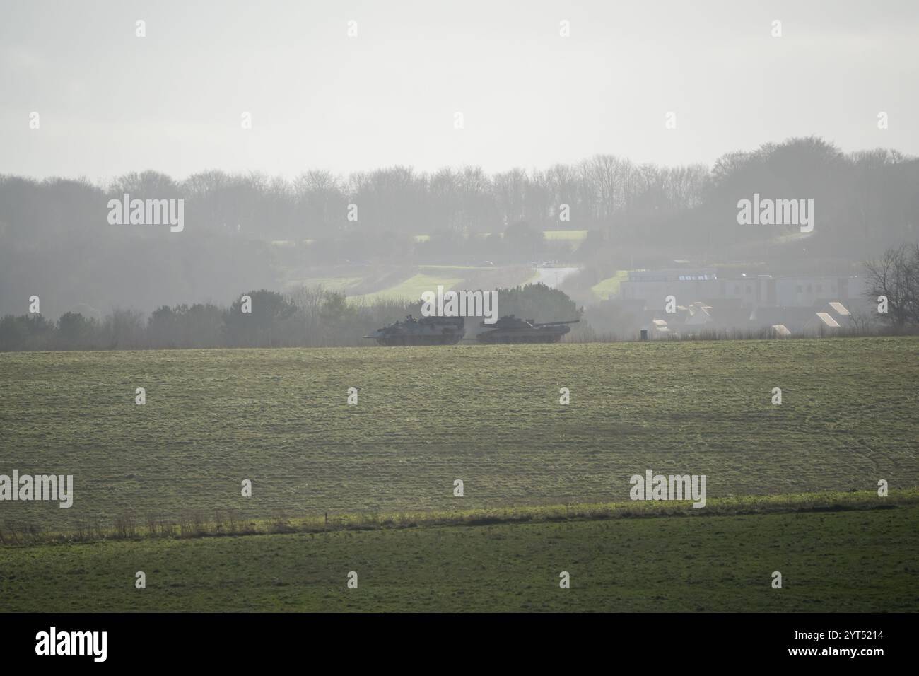 British Army Challenger 2 ii Tank Armored Repair and Recovery Vehicle ...