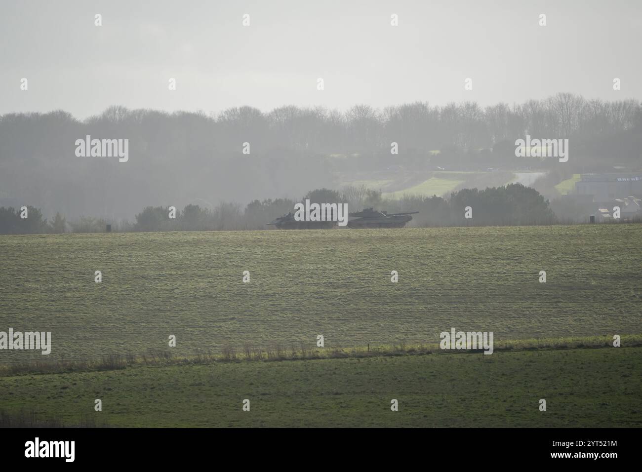 British Army Challenger 2 ii Tank Armored Repair and Recovery Vehicle ...