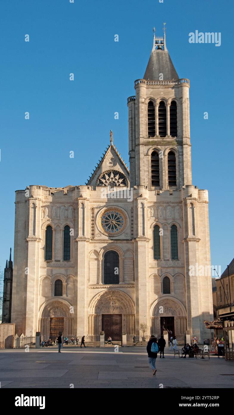 The Basilica-Cathedral of Saint-Denis (French: Basilique royale de ...