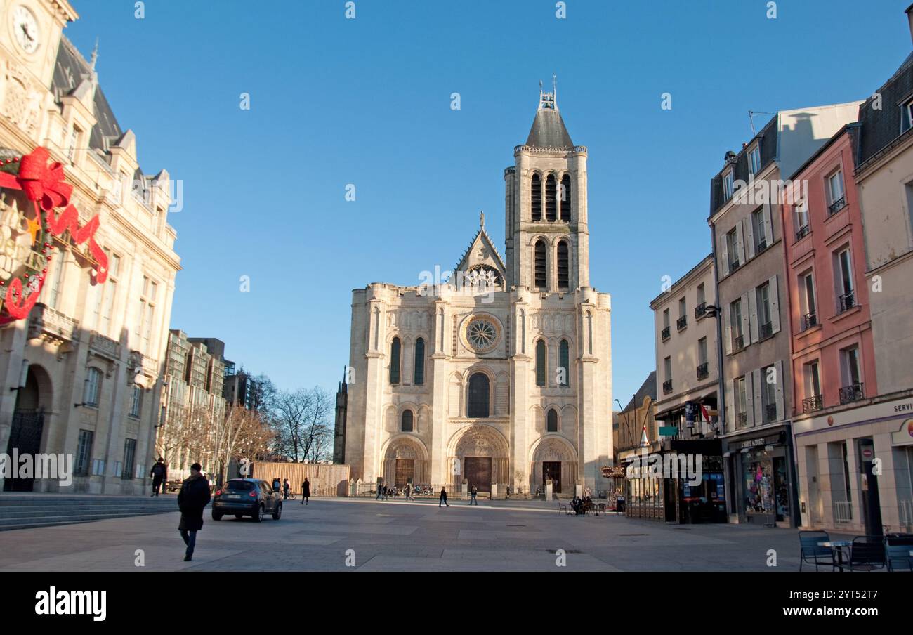 The Basilica-Cathedral of Saint-Denis (French: Basilique royale de ...