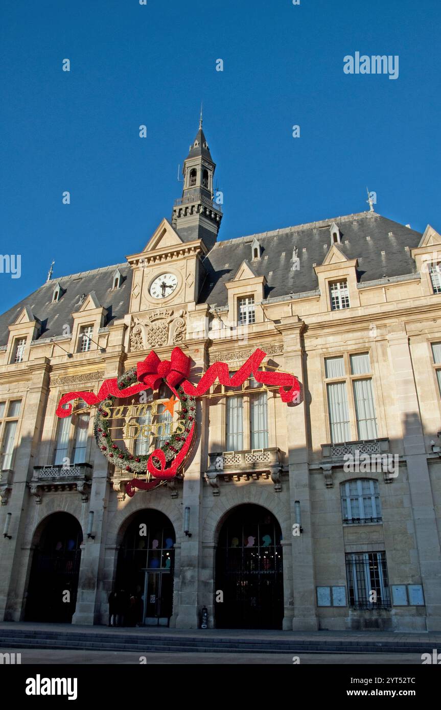 Town Hall, St Denis, Paris, France Stock Photo - Alamy