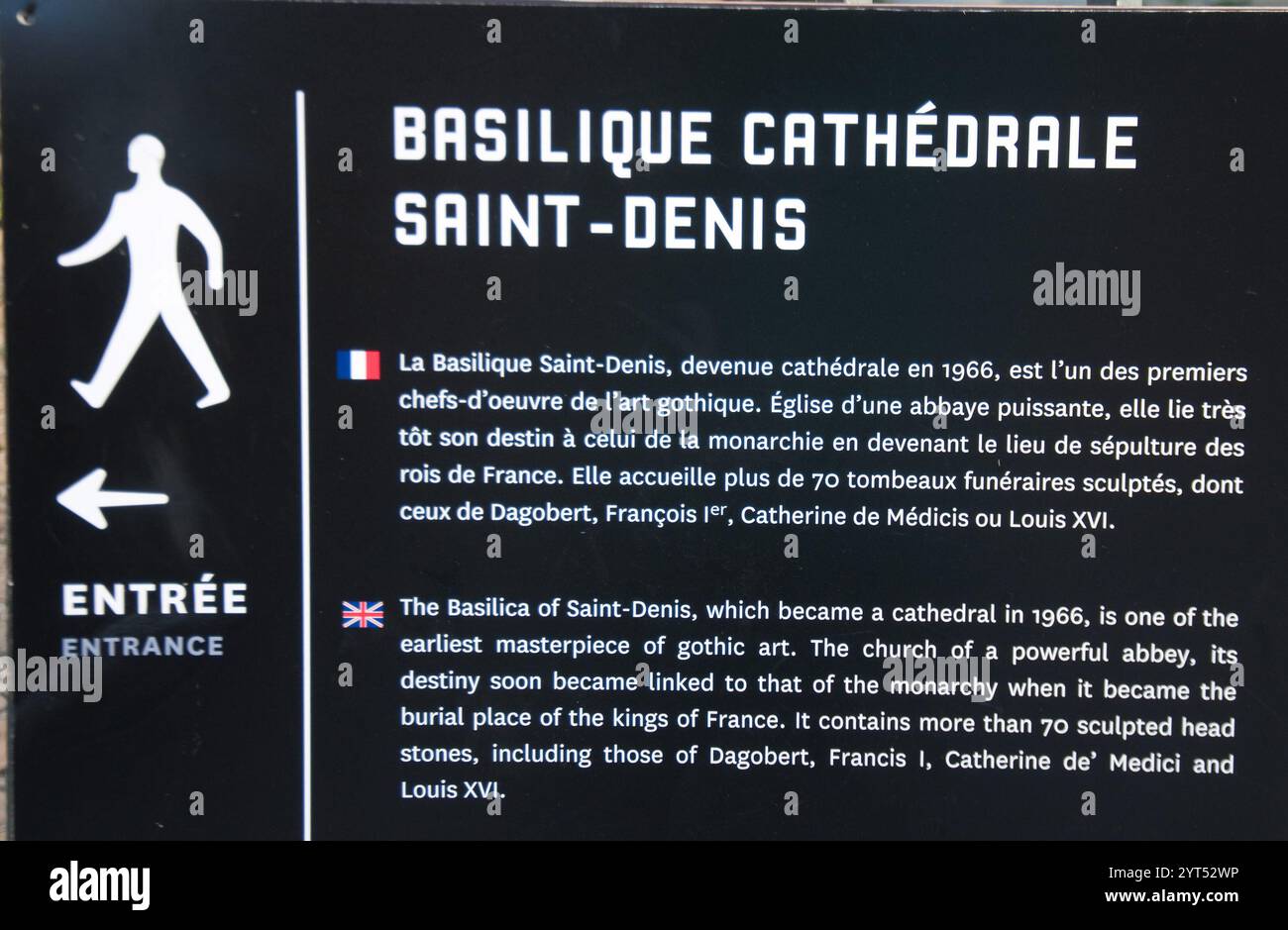 The Basilica of Saint-Denis (French: Basilique royale de Saint-Denis ...