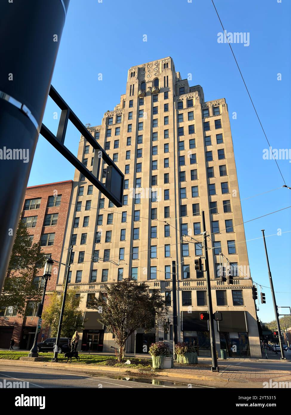 The American Building in Cincinnati on a bright, sunny day Stock Photo ...
