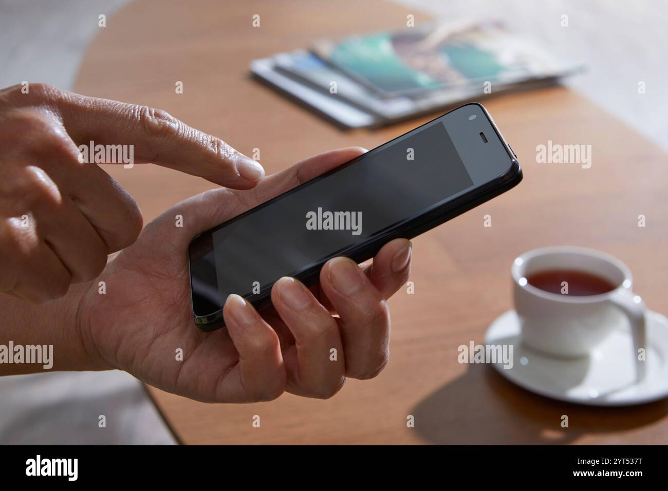 Touch operation hi-res stock photography and images - Alamy