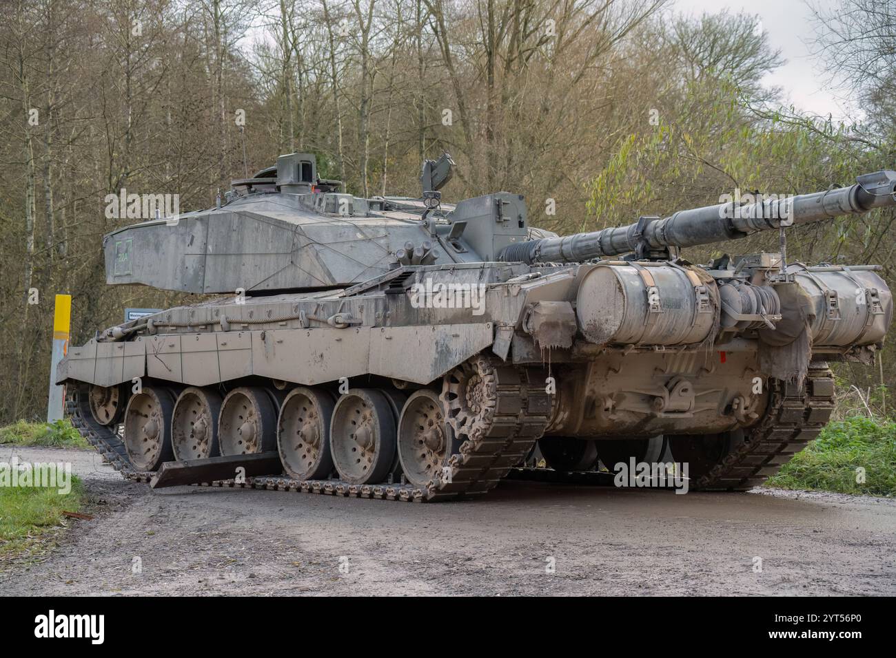 British Army Challenger 2 ii Tank Armored Repair and Recovery Vehicle ...