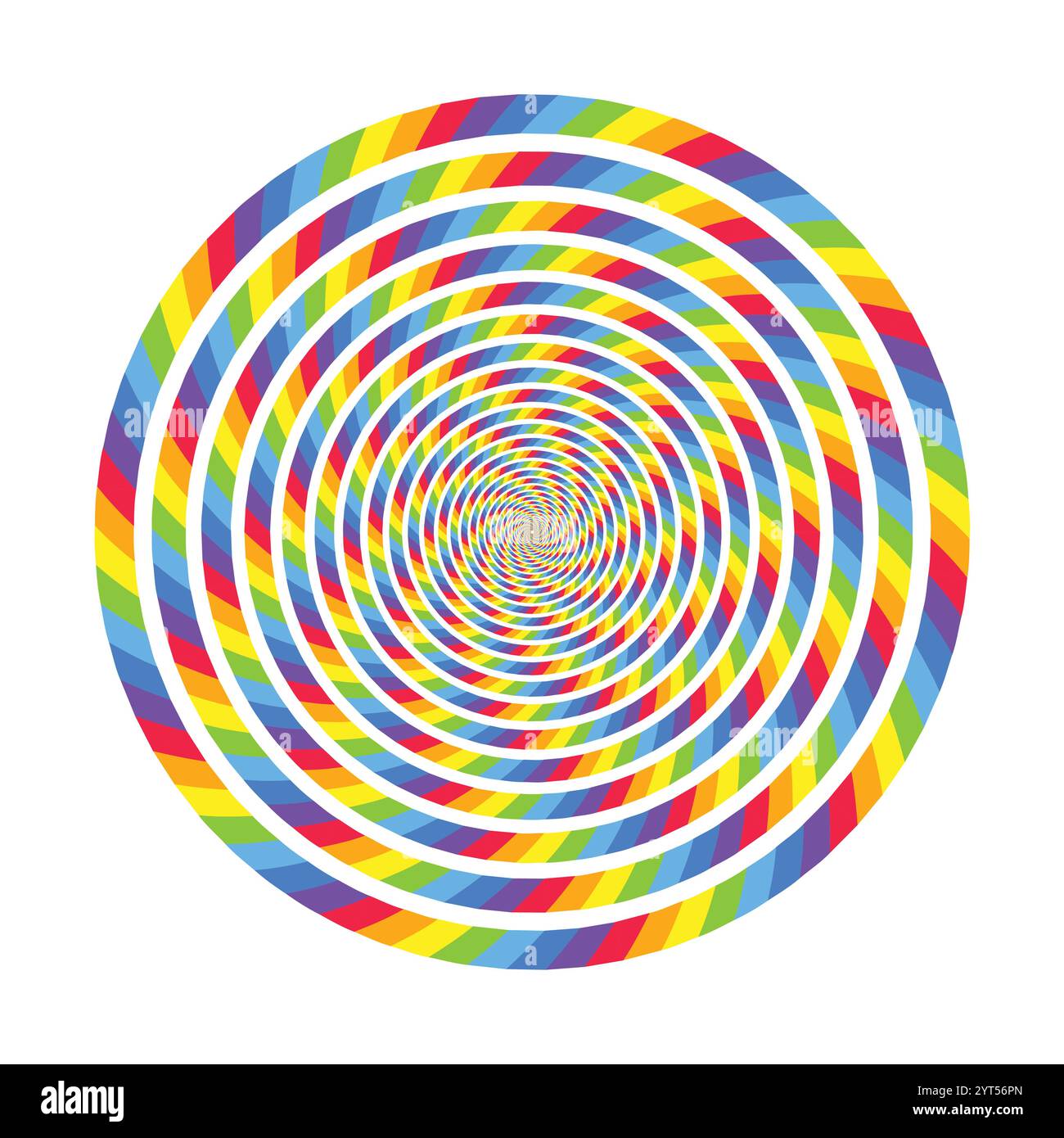 Optical bright rainbow Cut Out Stock Images & Pictures - Alamy