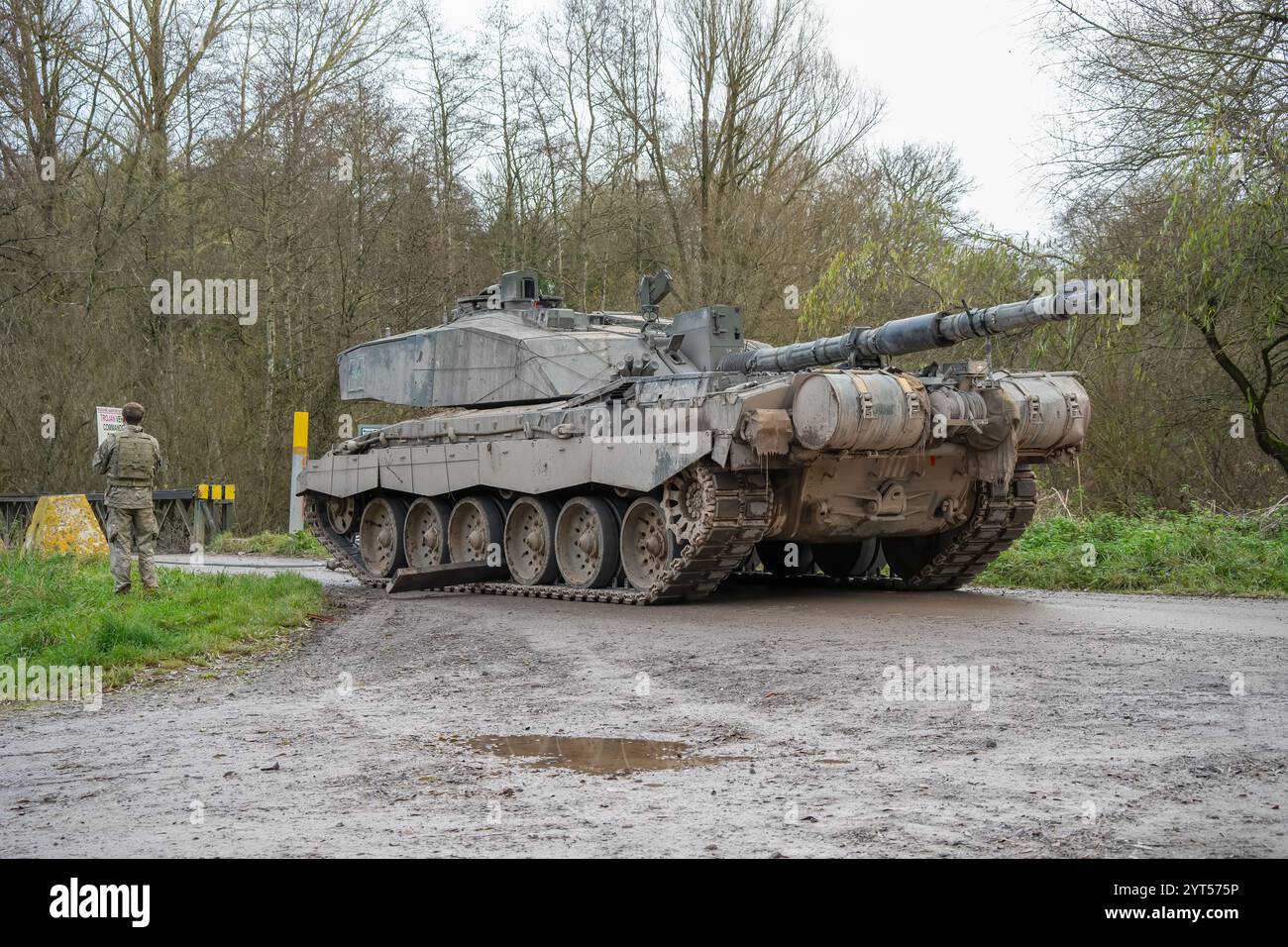 British Army Challenger 2 ii Tank Armored Repair and Recovery Vehicle ...