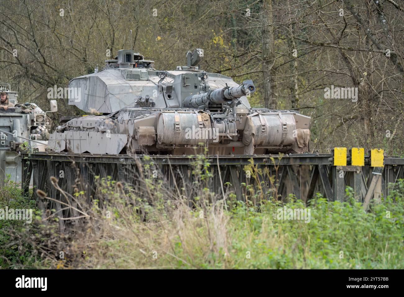 British Army Challenger 2 ii Tank Armored Repair and Recovery Vehicle ...