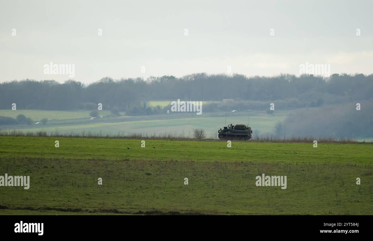 British army Bulldog FV432 armoured personnel carrier tank Stock Photo ...
