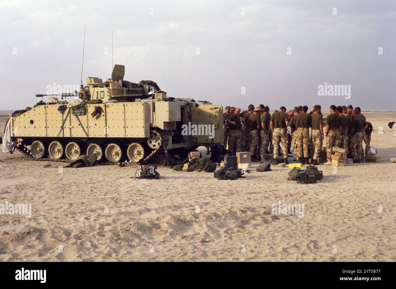 Gulf war british army 1991 hi-res stock photography and images - Alamy