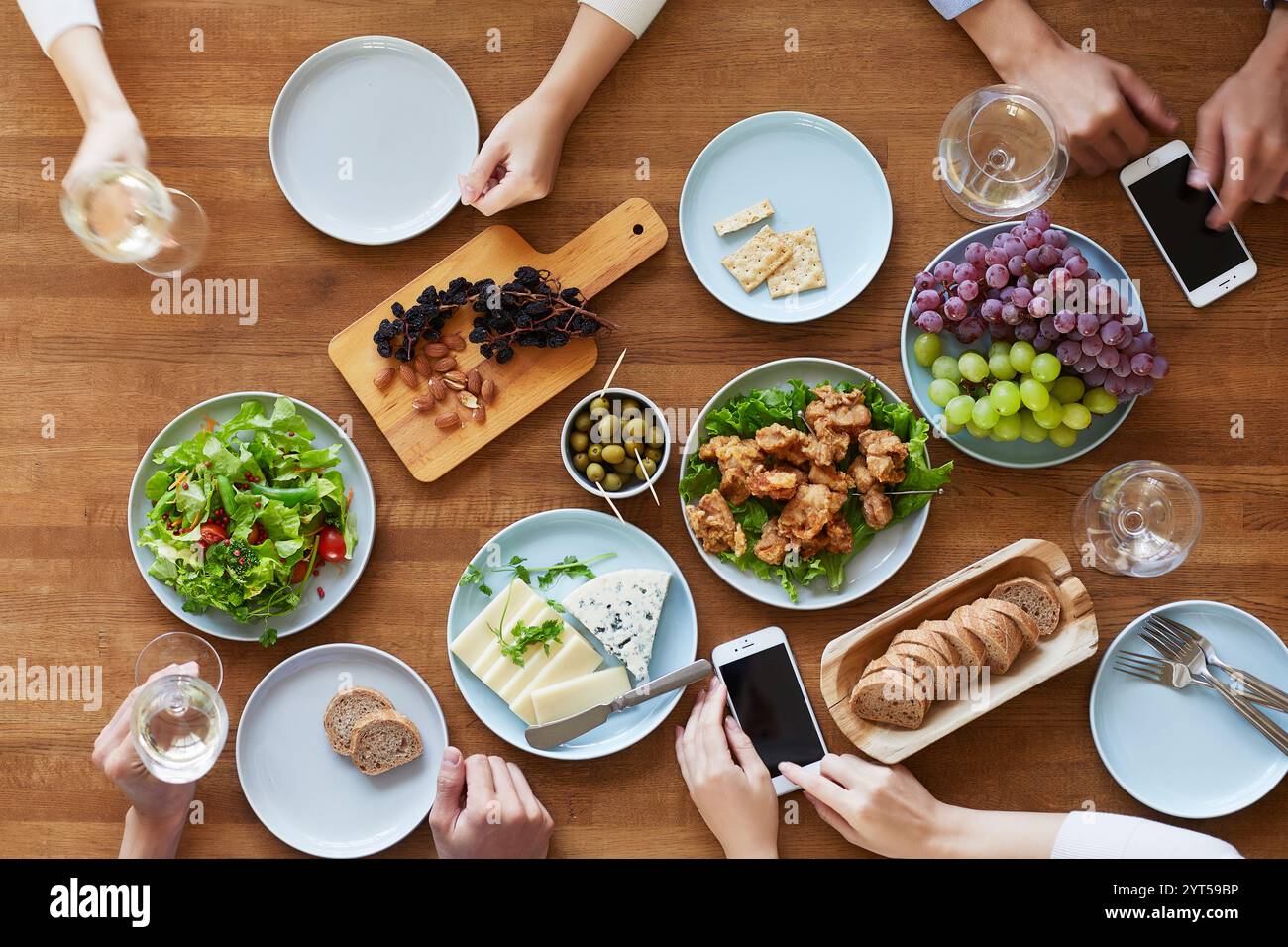 Marriage table top view hi-res stock photography and images - Alamy