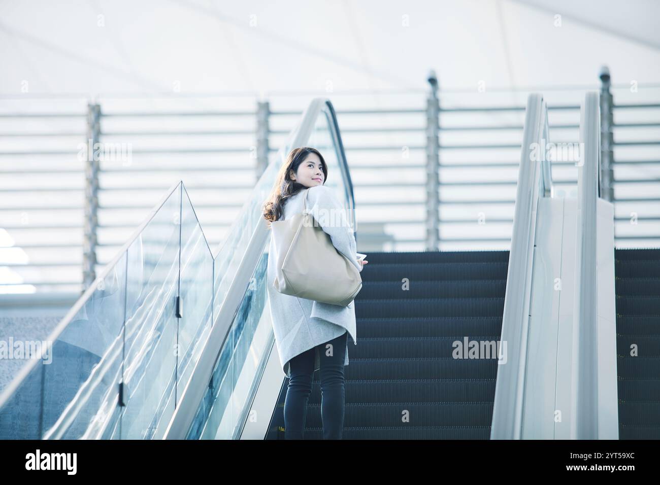 Businesswoman riding hi-res stock photography and images - Alamy