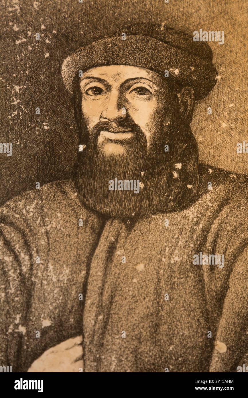 Portrait of Magellan Stock Photo - Alamy