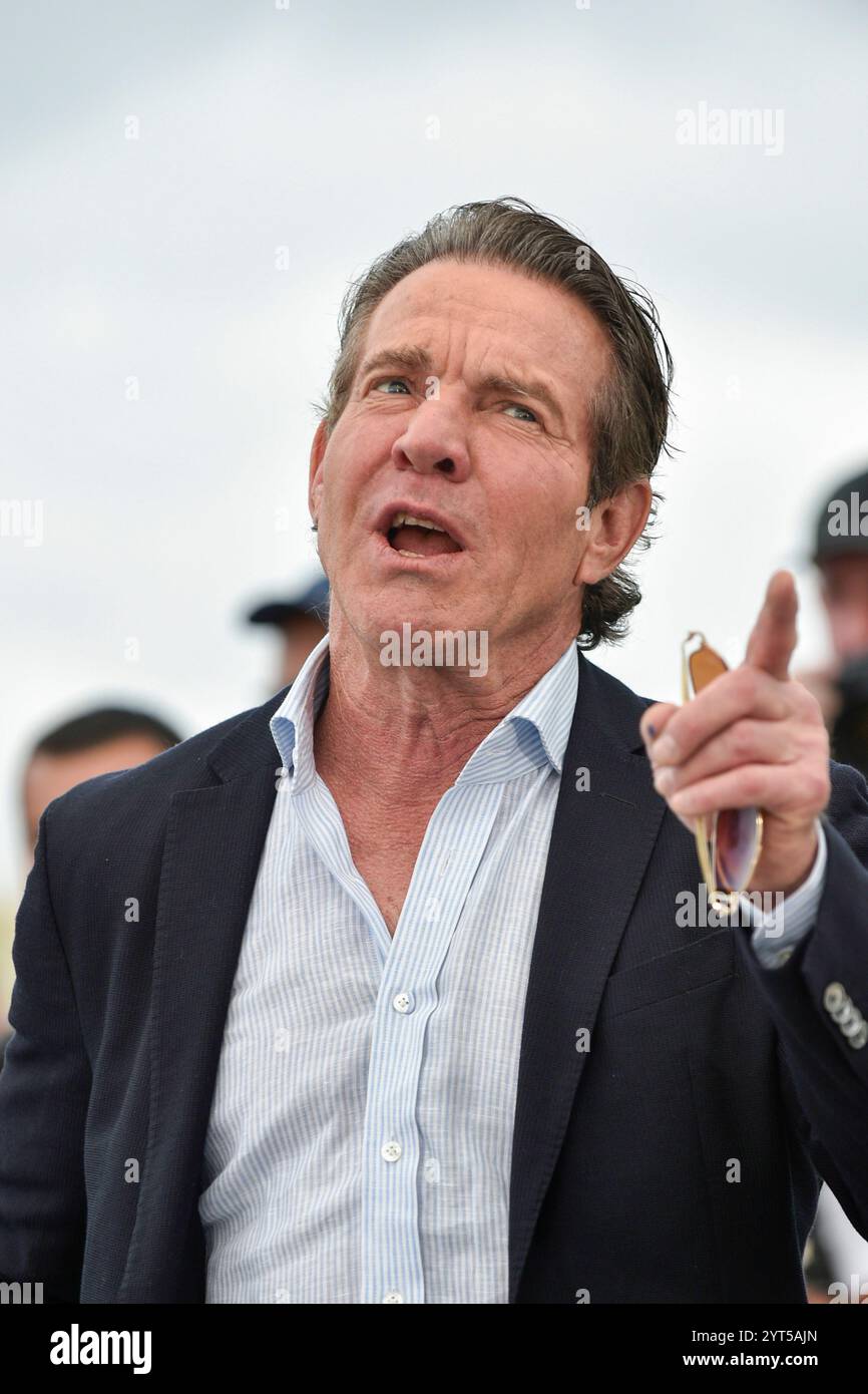 77th Cannes Film Festival, May 20, 2024: actor Dennis Quaid posing ...