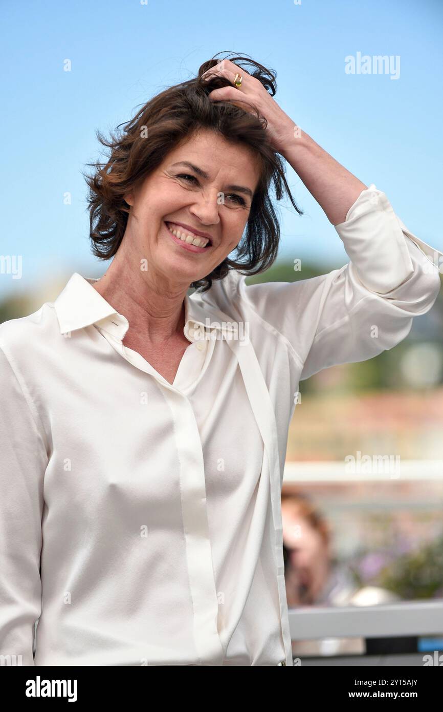 77th Cannes Film Festival, May 17, 2024: actress Irène Jacob posing during the photocall of the ...