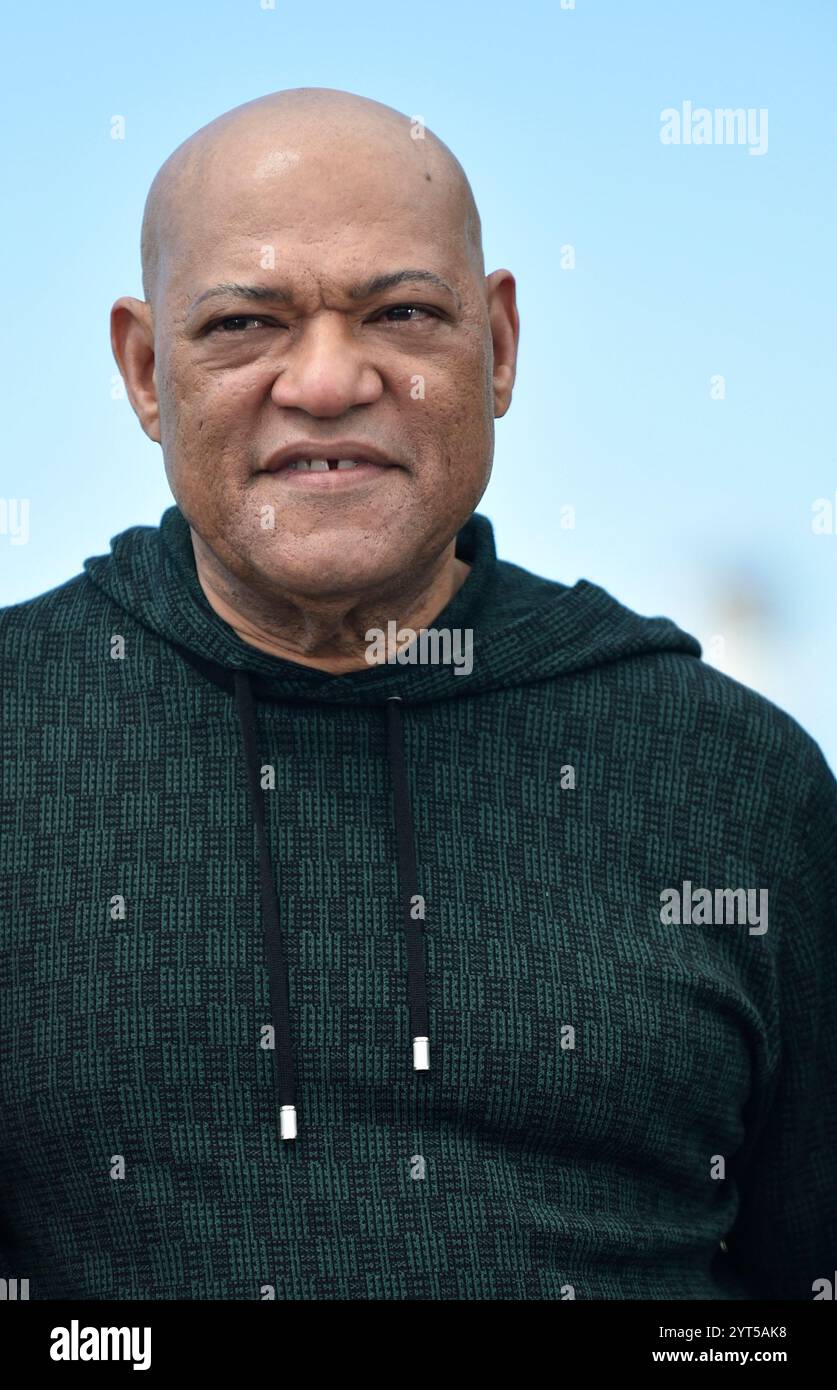 77th Cannes Film Festival, May 17, 2024: actor Laurence Fishburne ...