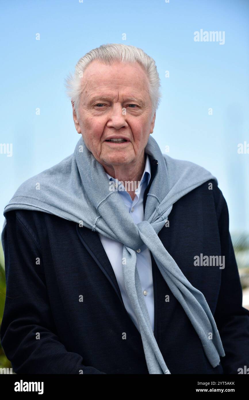 77th Cannes Film Festival, May 17, 2024: actor Jon Voight posing during ...