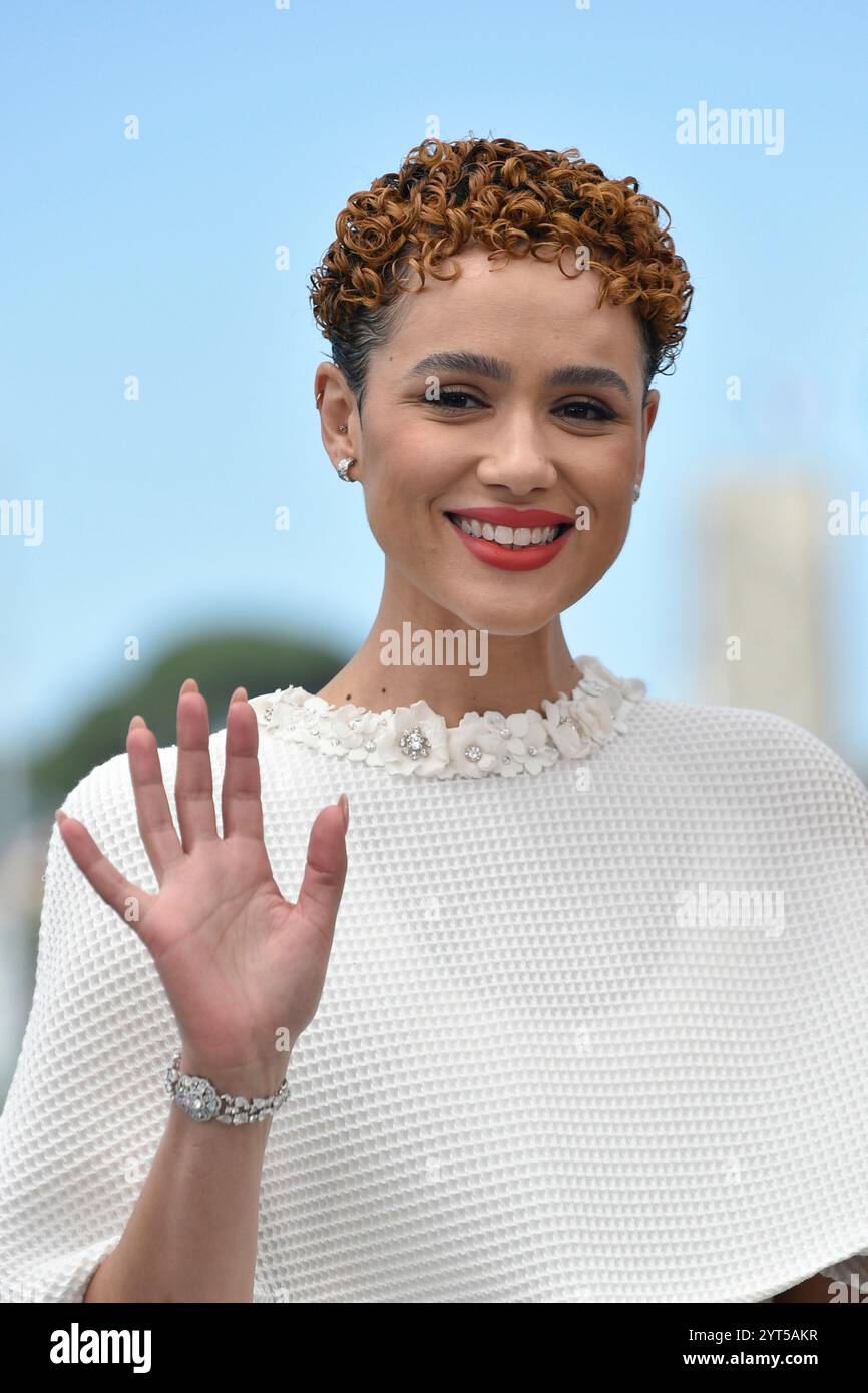 77th Cannes Film Festival, May 17, 2024: actress Nathalie Emmanuel ...