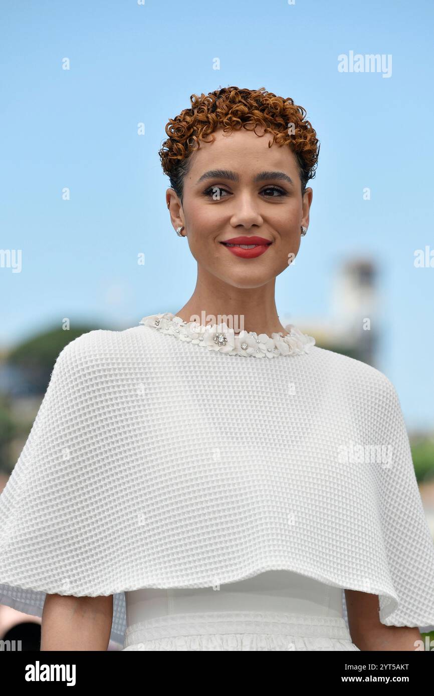 77th Cannes Film Festival, May 17, 2024: actress Nathalie Emmanuel ...