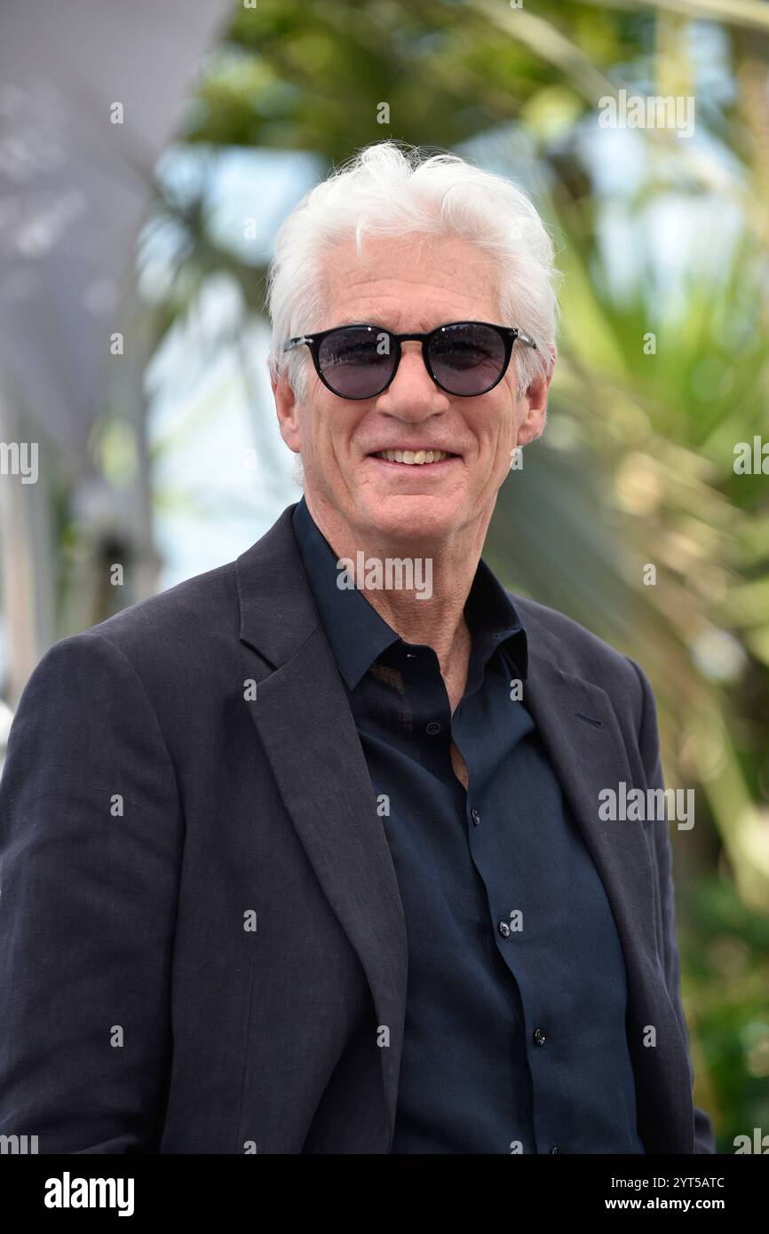 77th Cannes Film Festival, May 18, 2024: actor Richard Gere posing ...