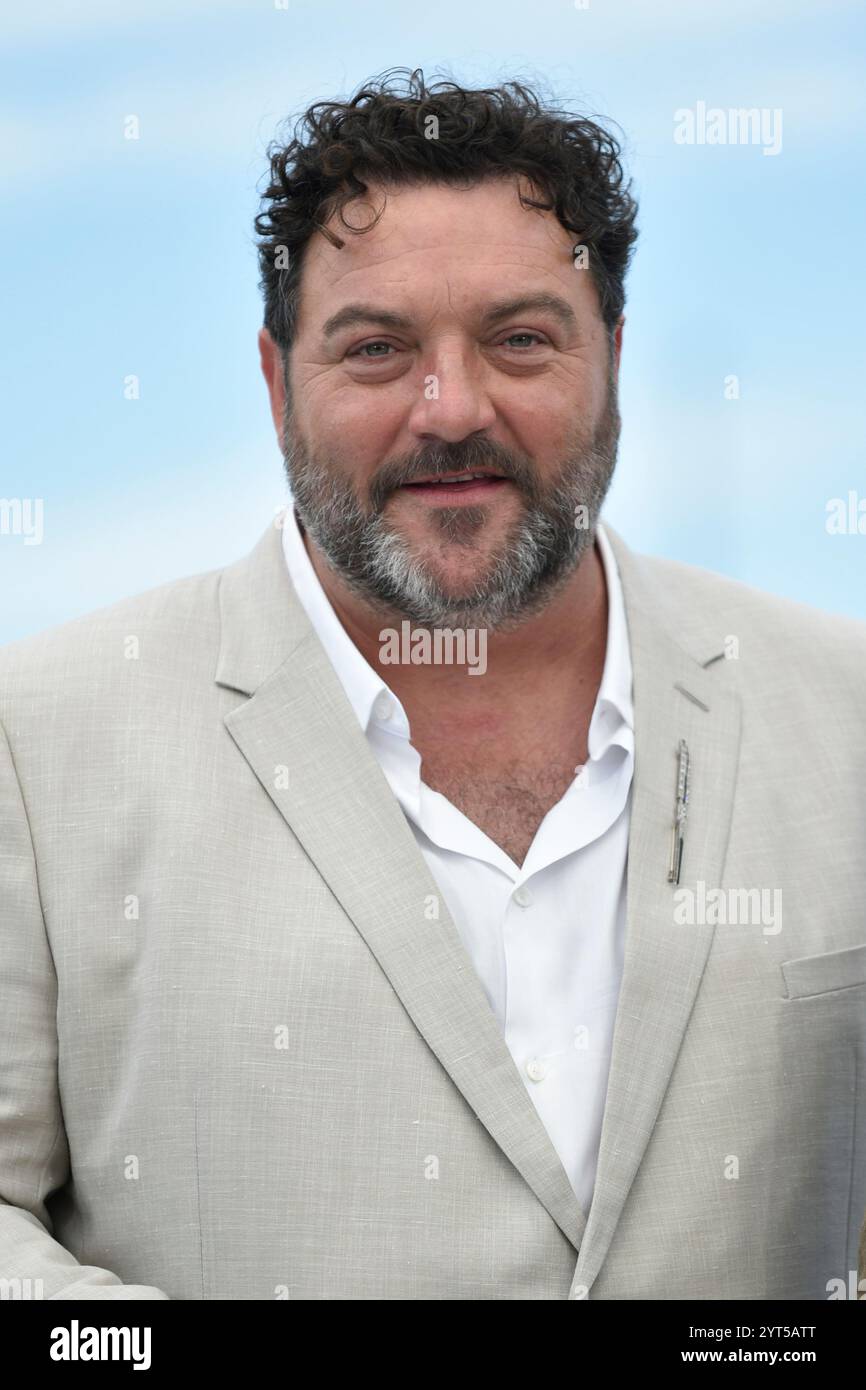 77th Cannes Film Festival, May 19, 2024: actor Denis Ménochet posing ...