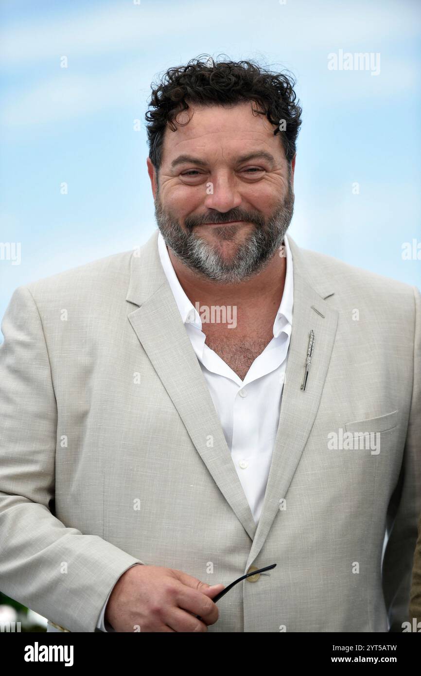 77th Cannes Film Festival, May 19, 2024: actor Denis Ménochet posing ...