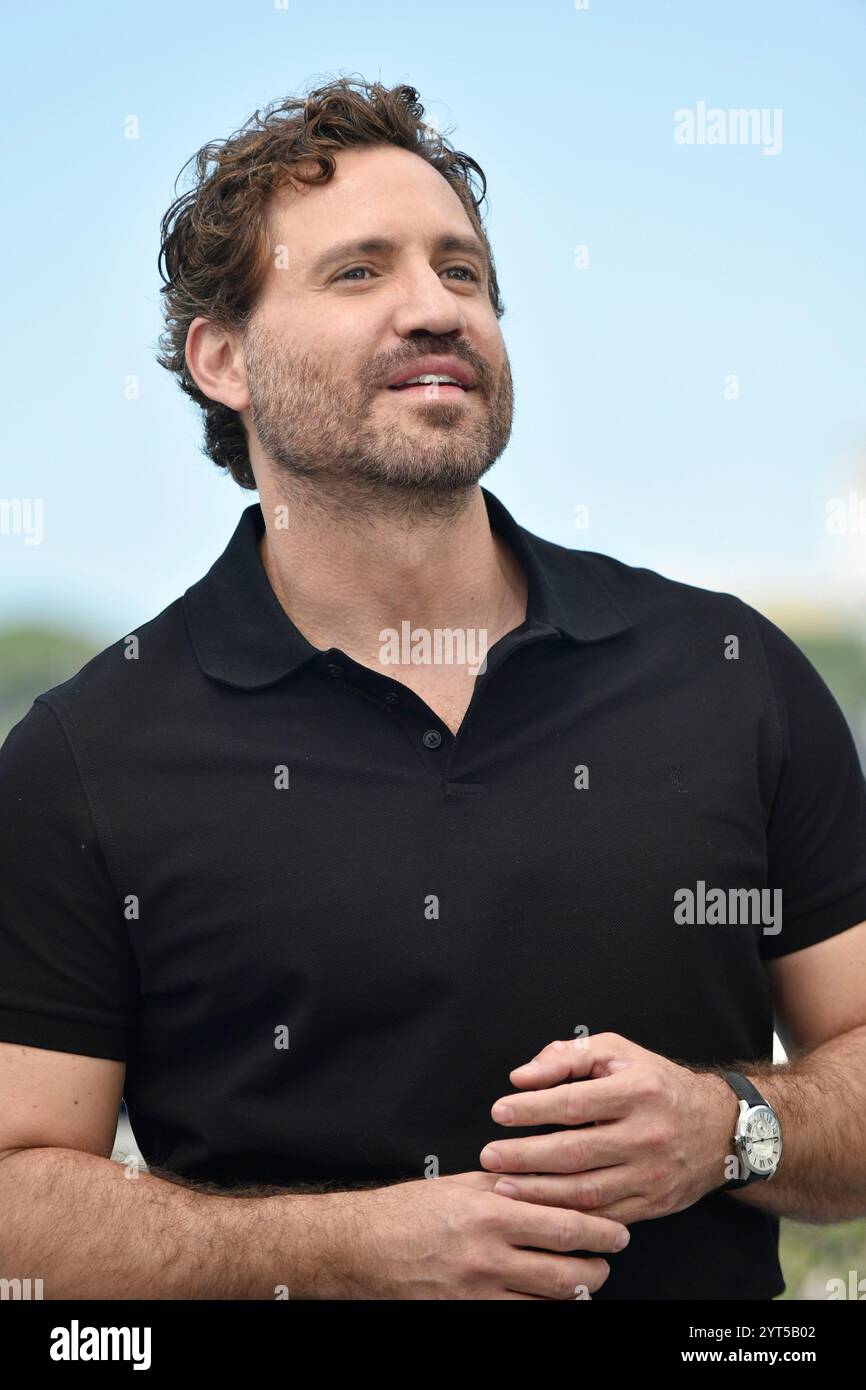 77th Cannes Film Festival, May 19, 2024: actor Edgar Ramirez posing ...