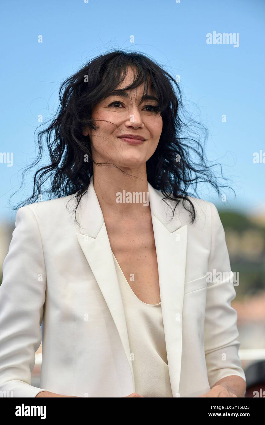 77th Cannes Film Festival, May 21, 2024: actress Sandrine Holt posing ...