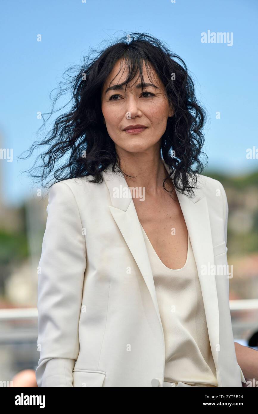 77th Cannes Film Festival, May 21, 2024: actress Sandrine Holt posing ...