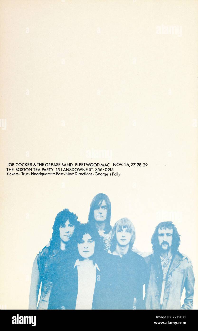 Fleetwood Mac, Joe Cocker & The Grease Band - Boston Tea Party Concert ...