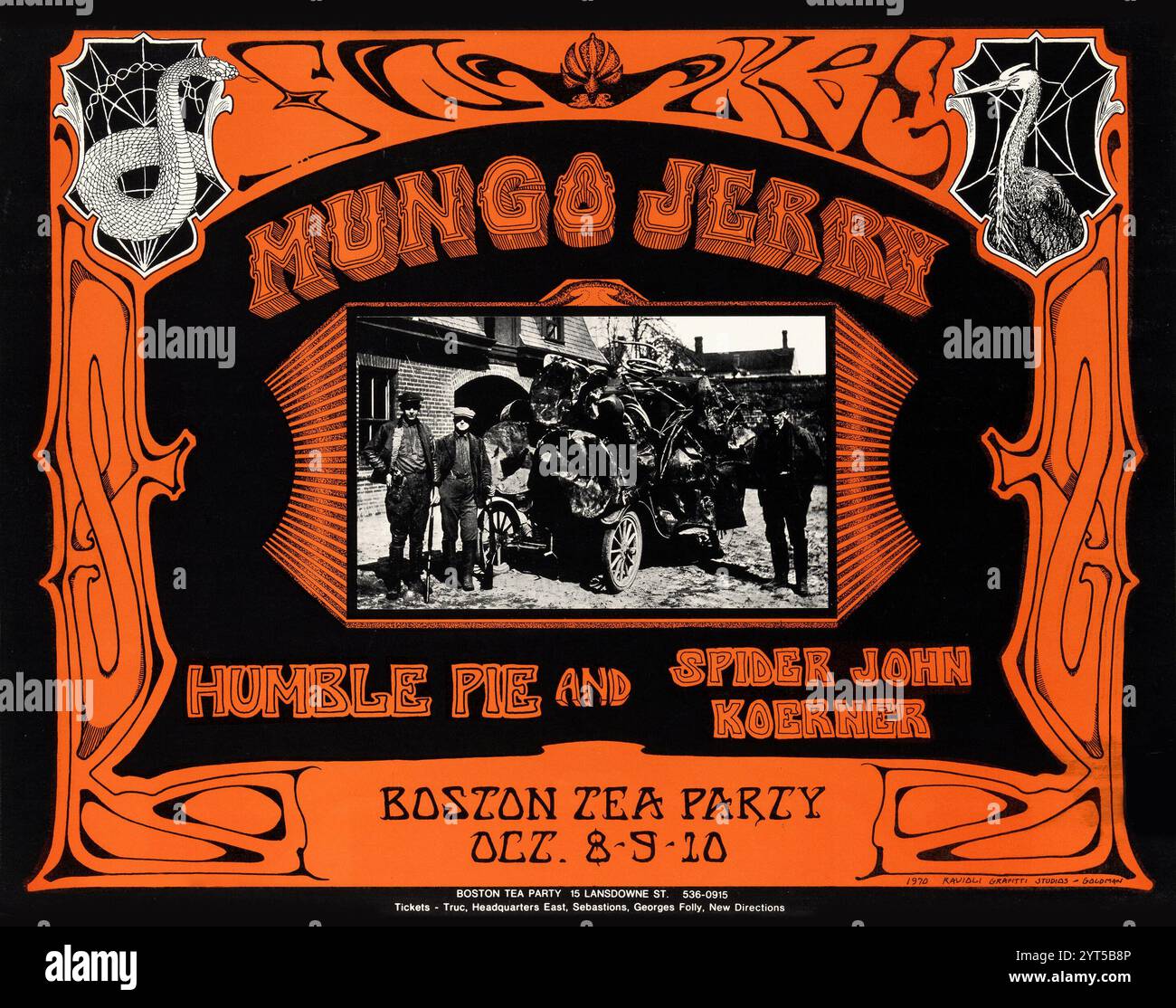 Mungo Jerry, Humble Pie (including Peter Frampton), Spider John Koerner ...