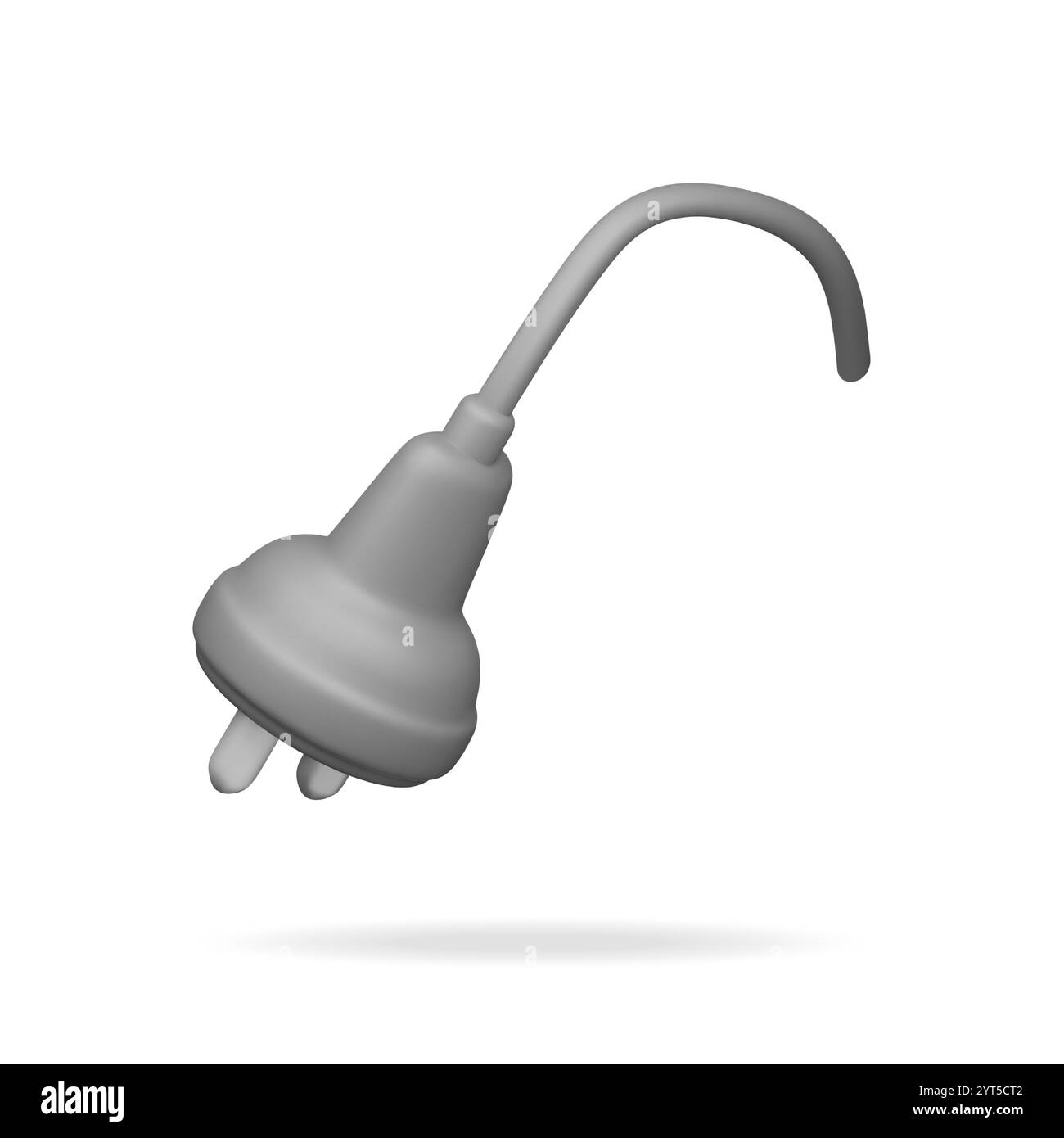 3d black plug for socket isolated Stock Vector Image & Art - Alamy