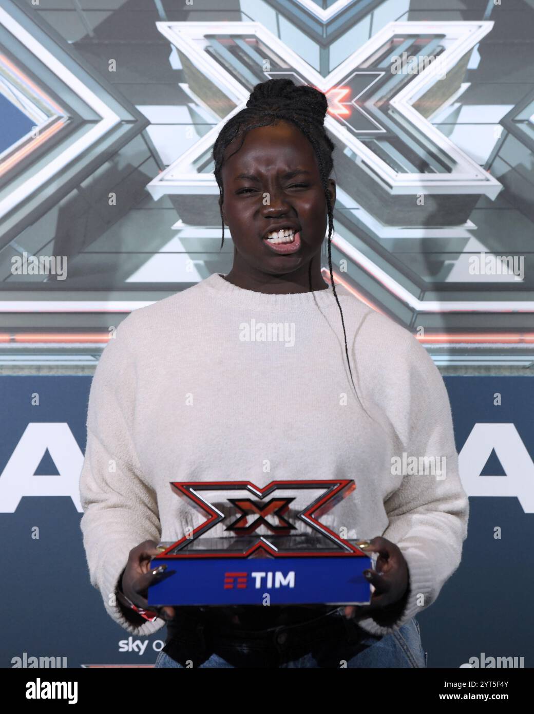 Napoli, Photocall finalisti di “X-Factor 2024” - la vincitrice, Mimì ...