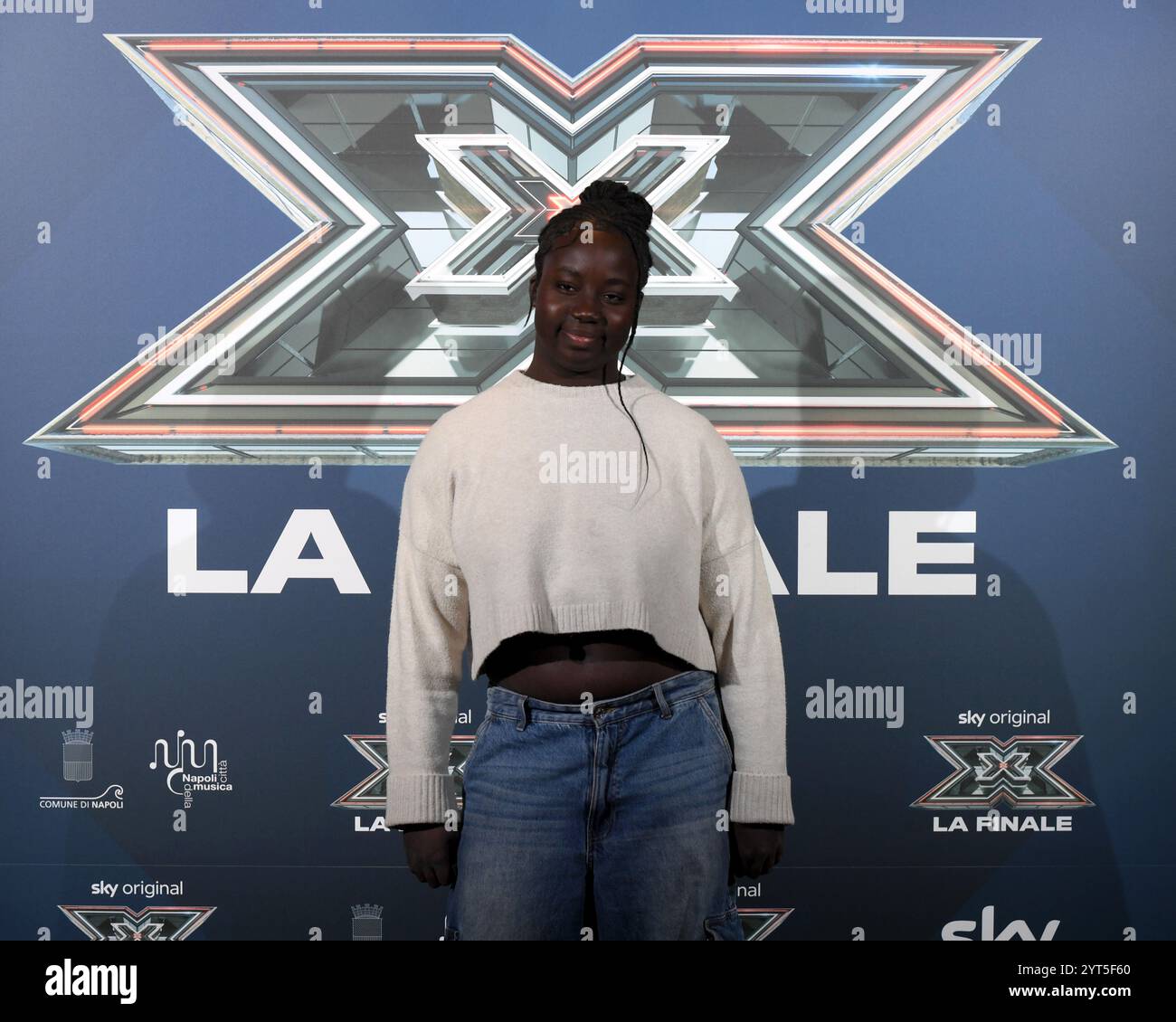 Napoli, Photocall finalisti di “X-Factor 2024” - la vincitrice, Mimì ...