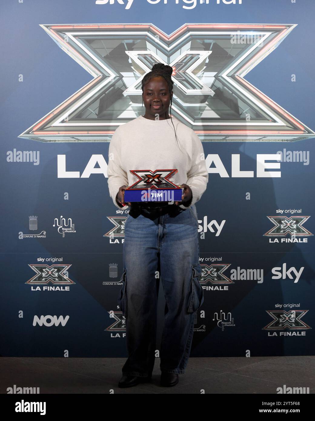 Napoli, Photocall finalisti di “X-Factor 2024” - la vincitrice, Mimì ...